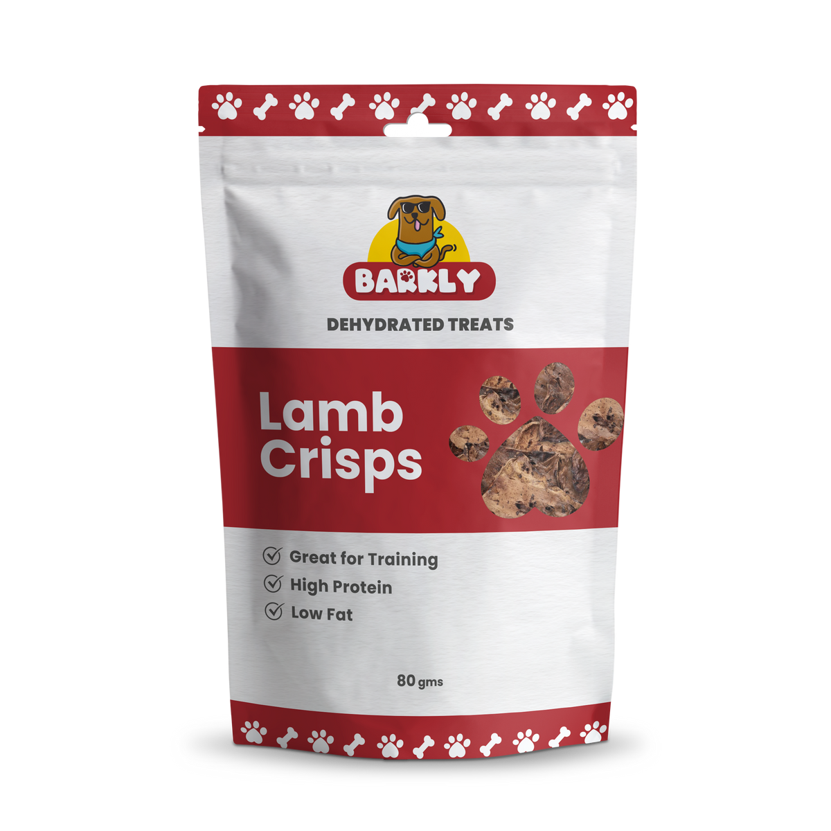 Aussie Lamb Crisps for Dogs | All-Natural Protein Snack – BARKLY